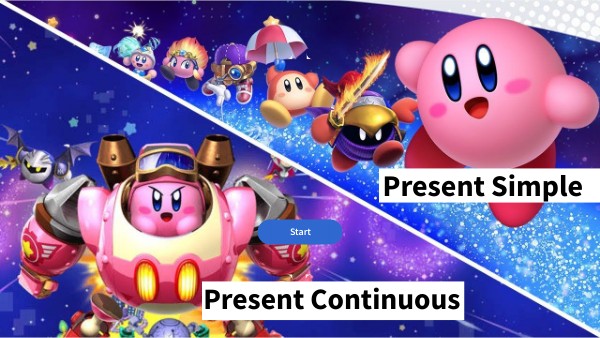 Present Simple vs Present Continuous | Genially