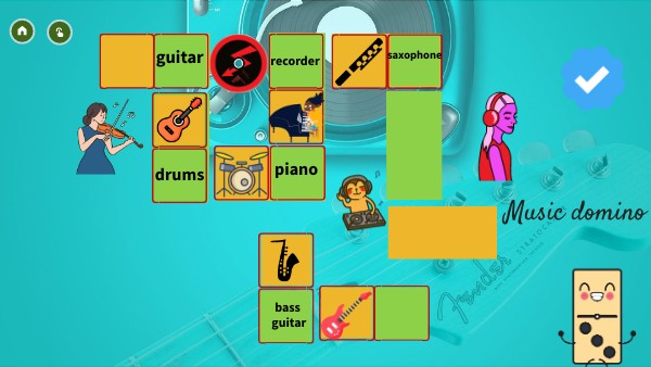 music domino