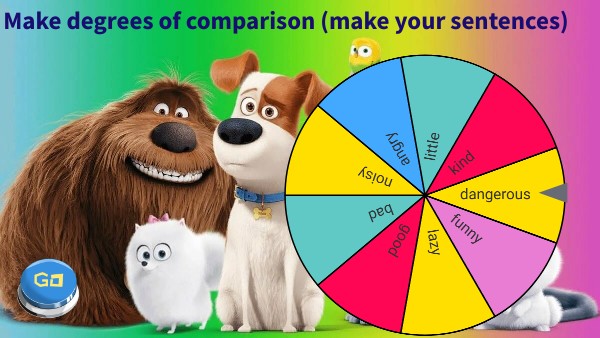 degrees of comparison | Genially