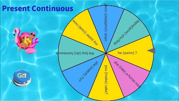 Present Continuous | Genially