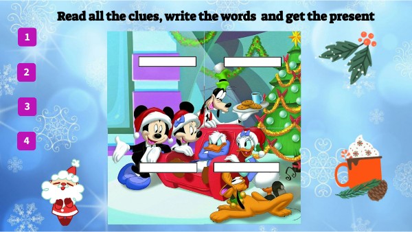 christmas words | Genially