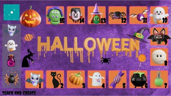 Halloween_board game | Genially