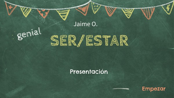 Ser/estar | Genially
