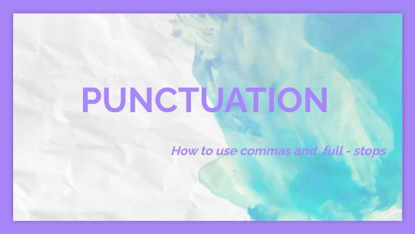 PUNCTUATION