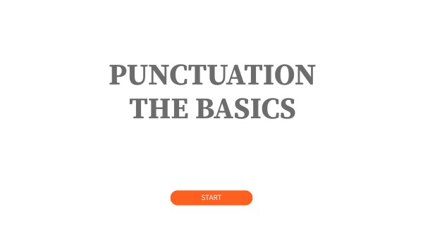 Punctuation ppt