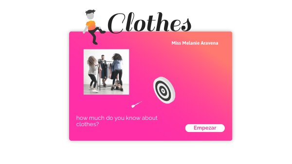 Clothes vocabulary | Genially