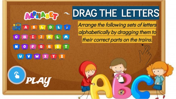 Drag the Letters (English Alphabet) | Genially