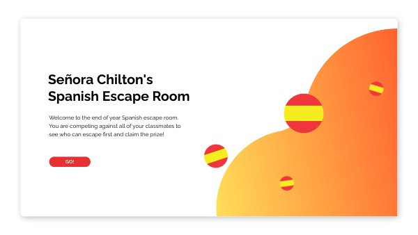 Spanish Escape Room | Genially