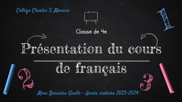 Genially de rentrée pour les 4e | Genially