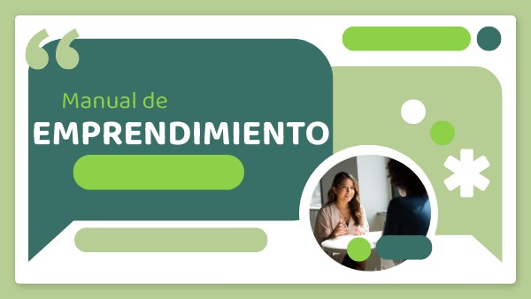 manual de emprendimiento | Genially