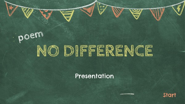 No difference by Shel Silverstein