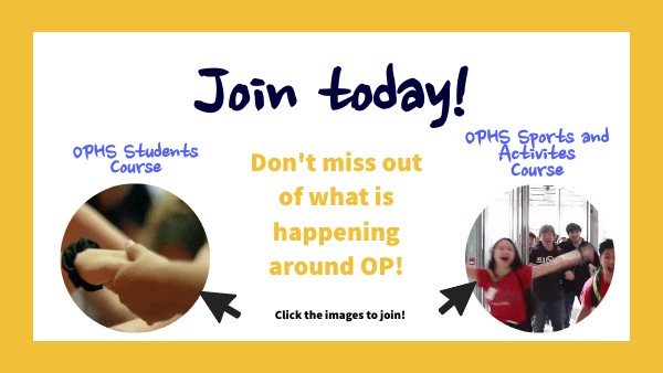 Student Community Courses - OPHS