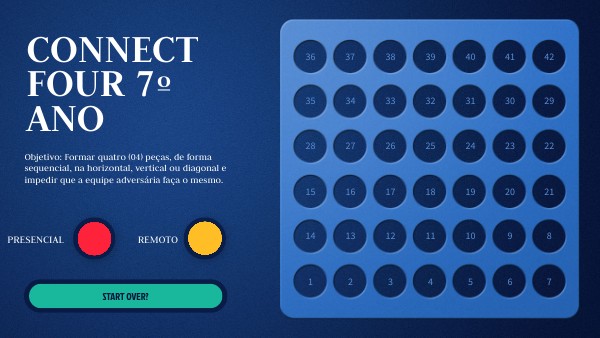 CONNECT FOUR GAME 7 ano