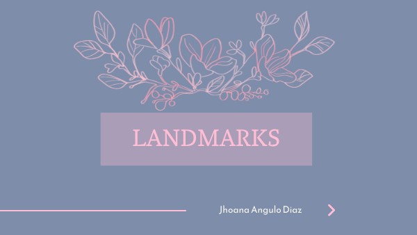 Landmarks | Genially