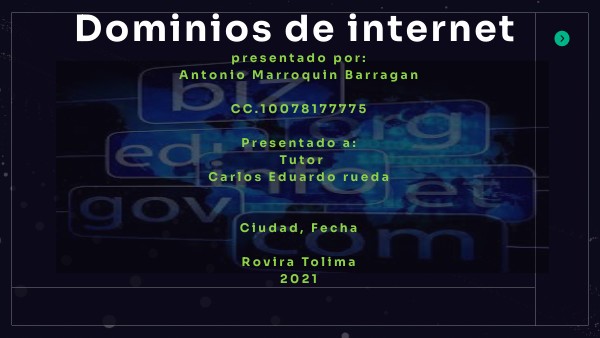 dominios de internet