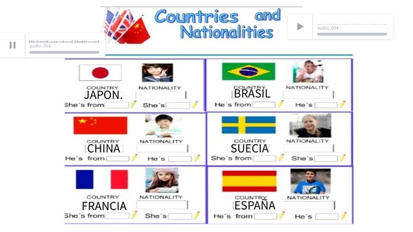 BANDERAS EN INGLES | Genially