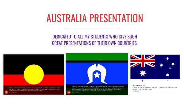 Australia presentation | Genially