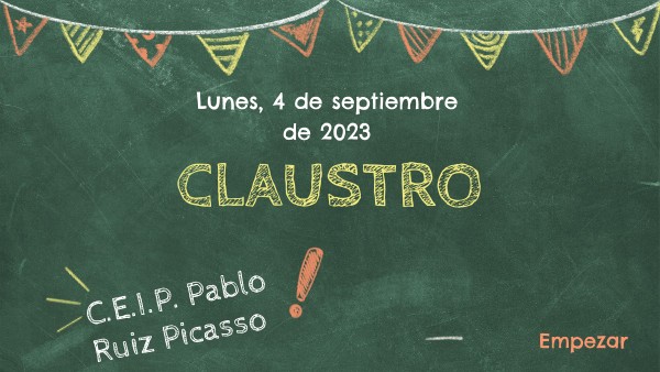 PRIMER CLAUSTRO 23/24