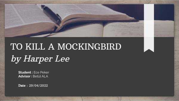 To Kill a Mockingbird