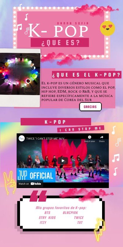 KPOP infograma | Genially