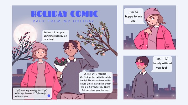 A HOLIDAY COMIC | Genially