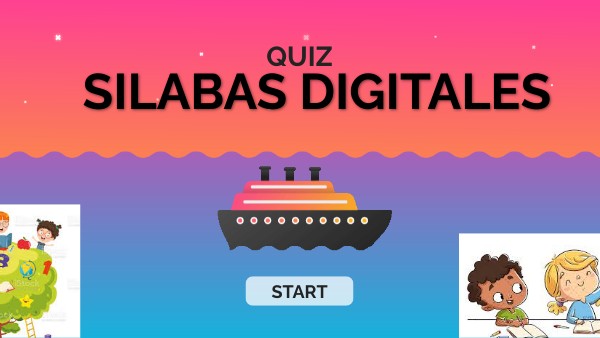 JUGANDO CON LAS SILABAS DIGITALES | Genially