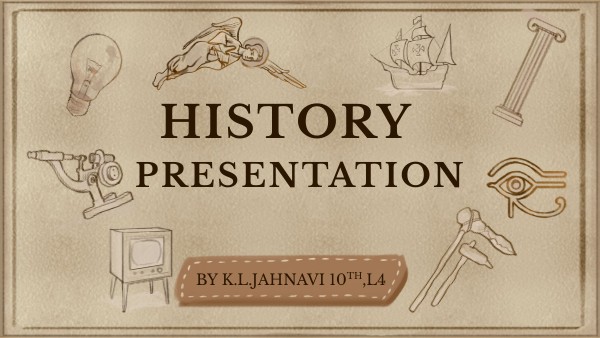HISTORY PRESENTATION III