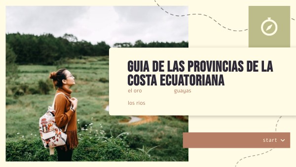 guia de las provincias de la costa | Genially