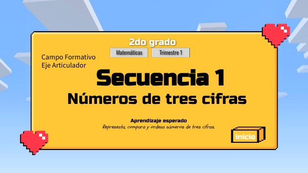 Secuencia 1 Matemáticas. 2o grado | Genially
