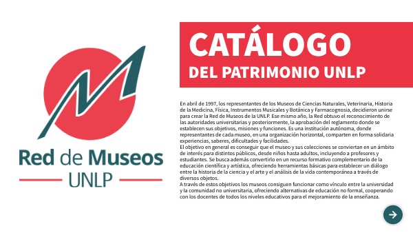Catálogo Red de Museos UNLP