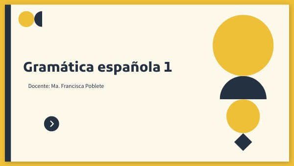 Gramática I | Genially