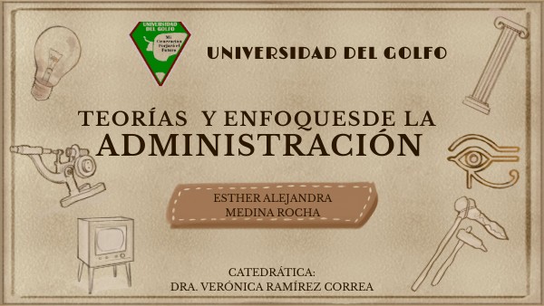 Teorías de la Administración | Genially