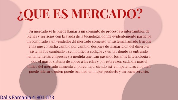 QUE ES MERCADO Y SUS TIPOS