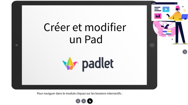 Padelt : Créer et modifier un pad