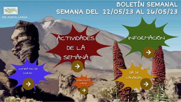 BOLETIN SEMANAL 19/05/23 | Genially
