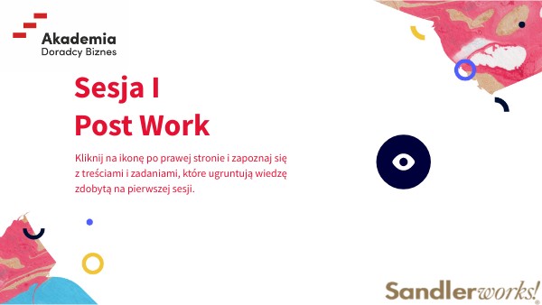 Sesja I Post Work | Genially