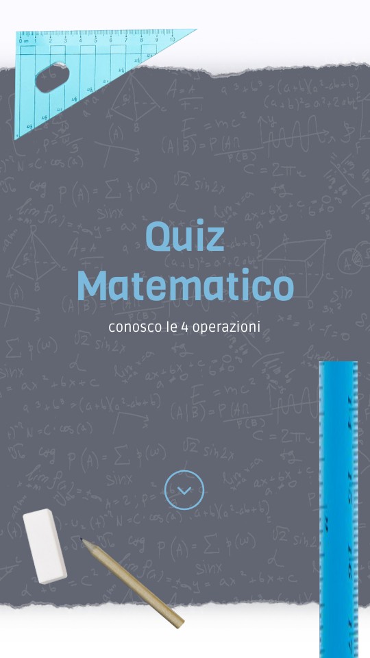 QUIZ MATEMATICO SULLE OPERAZIONI
