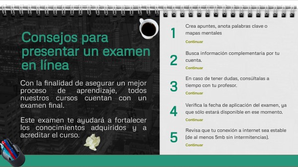 ¿Presentarás un examen en línea? | Genially