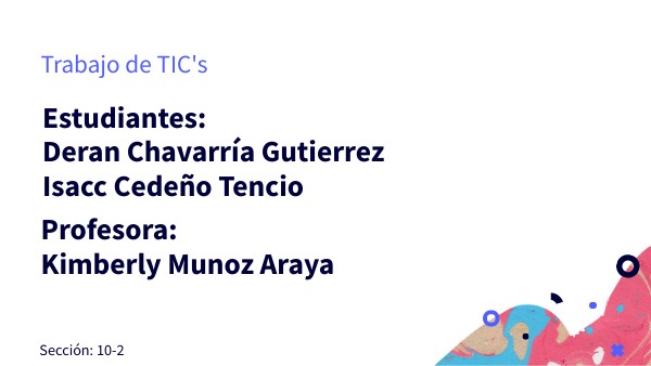 Como hacer un Forms. TIC's Deran y Isacc