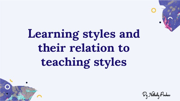 Learning styles | Genially