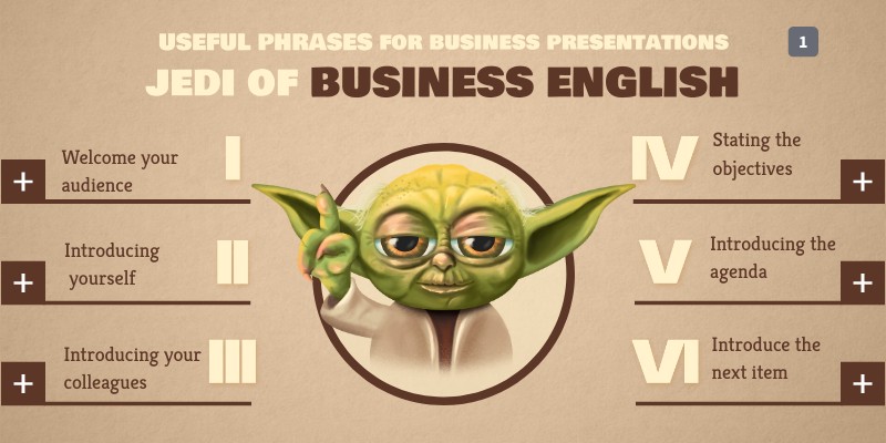 JEDI LIST BUSINESS ENGLISH | Genially
