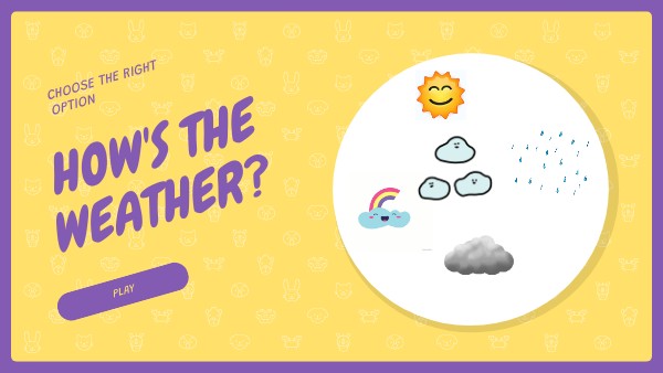 How's the weather? | Genially