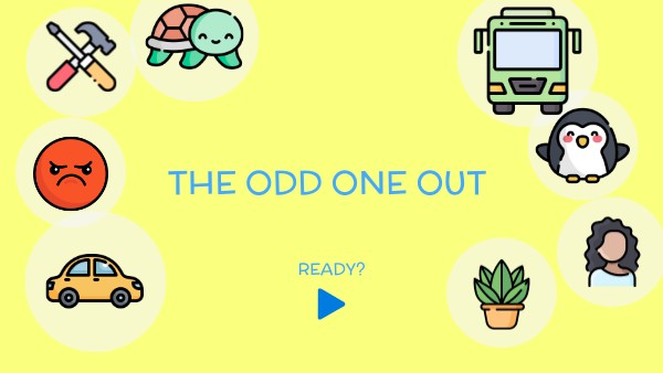 Game: The odd one out | Genially