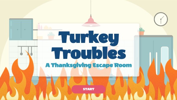 Turkey Troubles: A Thanksgiving Escape | Genially