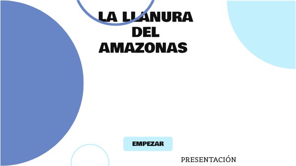 Llanura del Amazonas | Genially