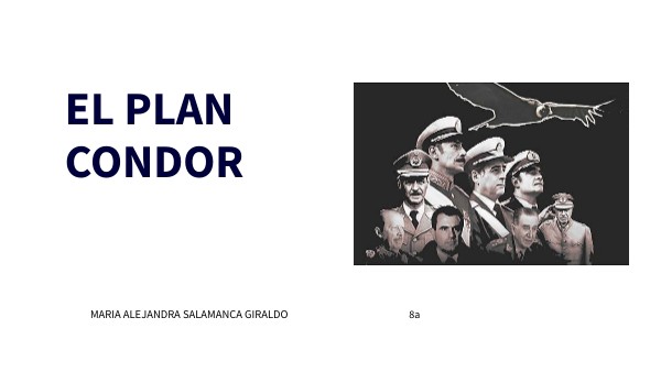 EL PLAN CONDOR | Genially