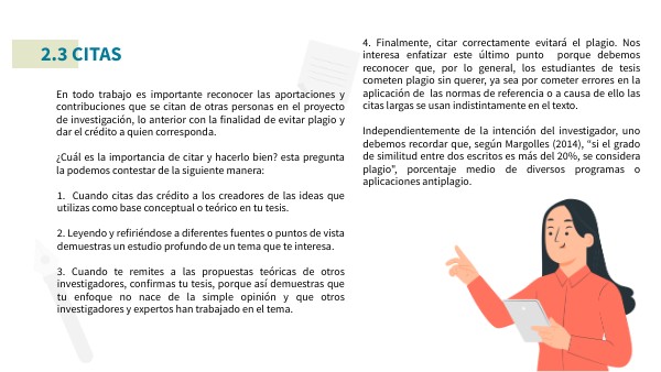 2.3.1 Formas de citar