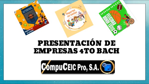 presentaciones 4to bach | Genially