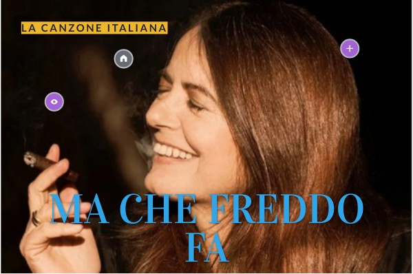 CAPIRE UNA CANZONE CON L'IMMAGINE INTERATTIVA- CHE FREDDO FA- NADA