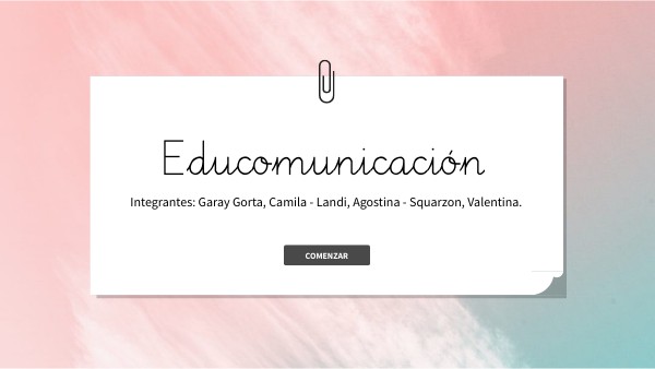 Educomunicación | Genially